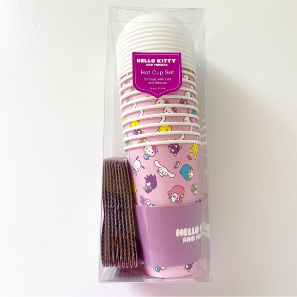 Hello Kitty | Other | New Hello Kitty Sanrio Disposable Cups Set | Poshmark
